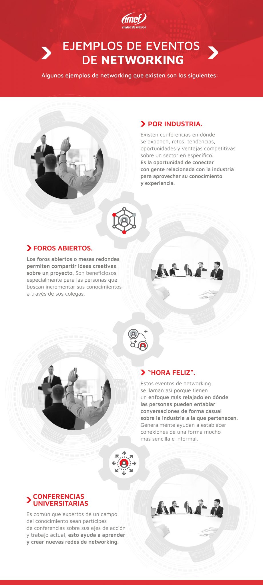 Cómo son los eventos de networking